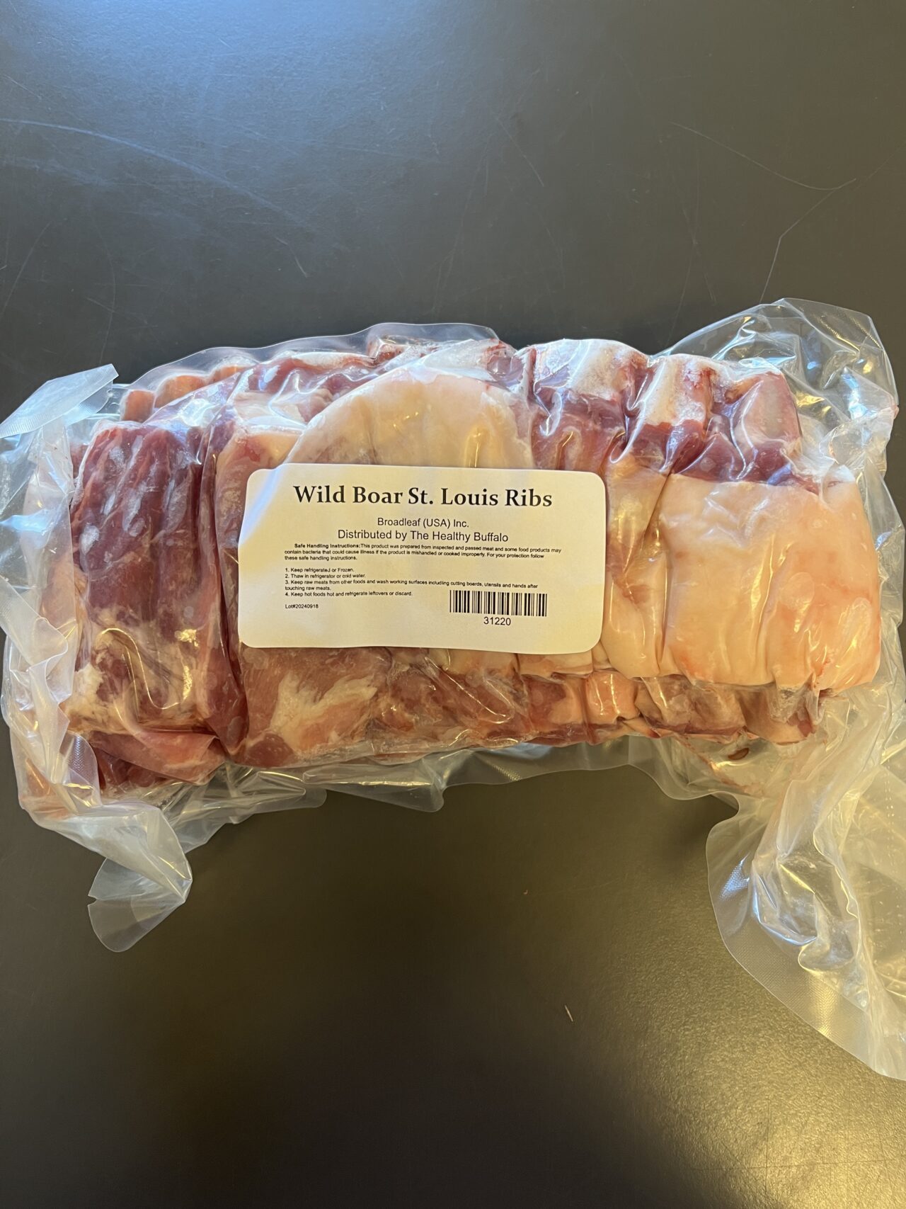 Wild Boar St. Louis Ribs | The Healthy Buffalo